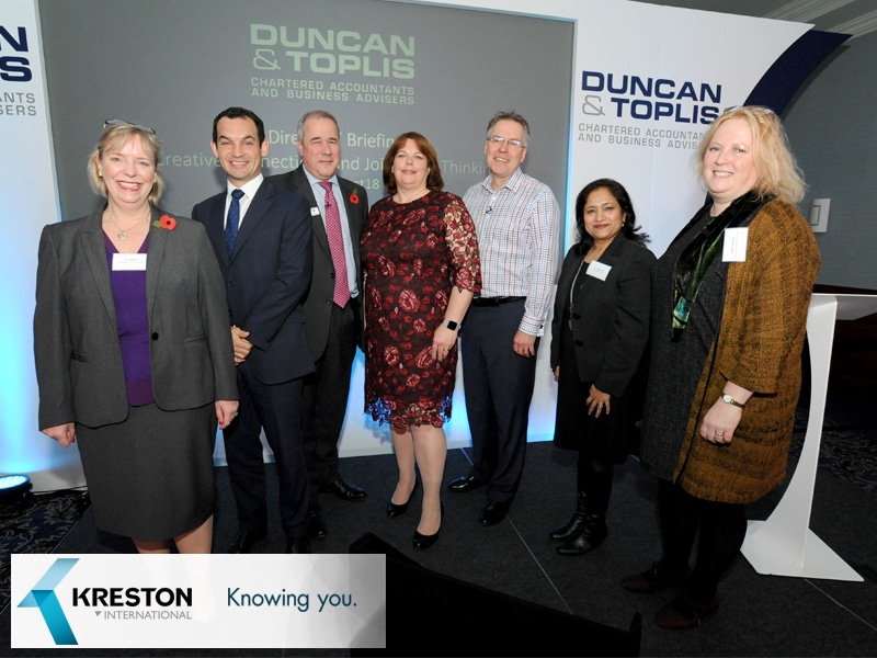 Liza Robbins attends Duncan & Toplis Directors’ Briefing - Kreston Global